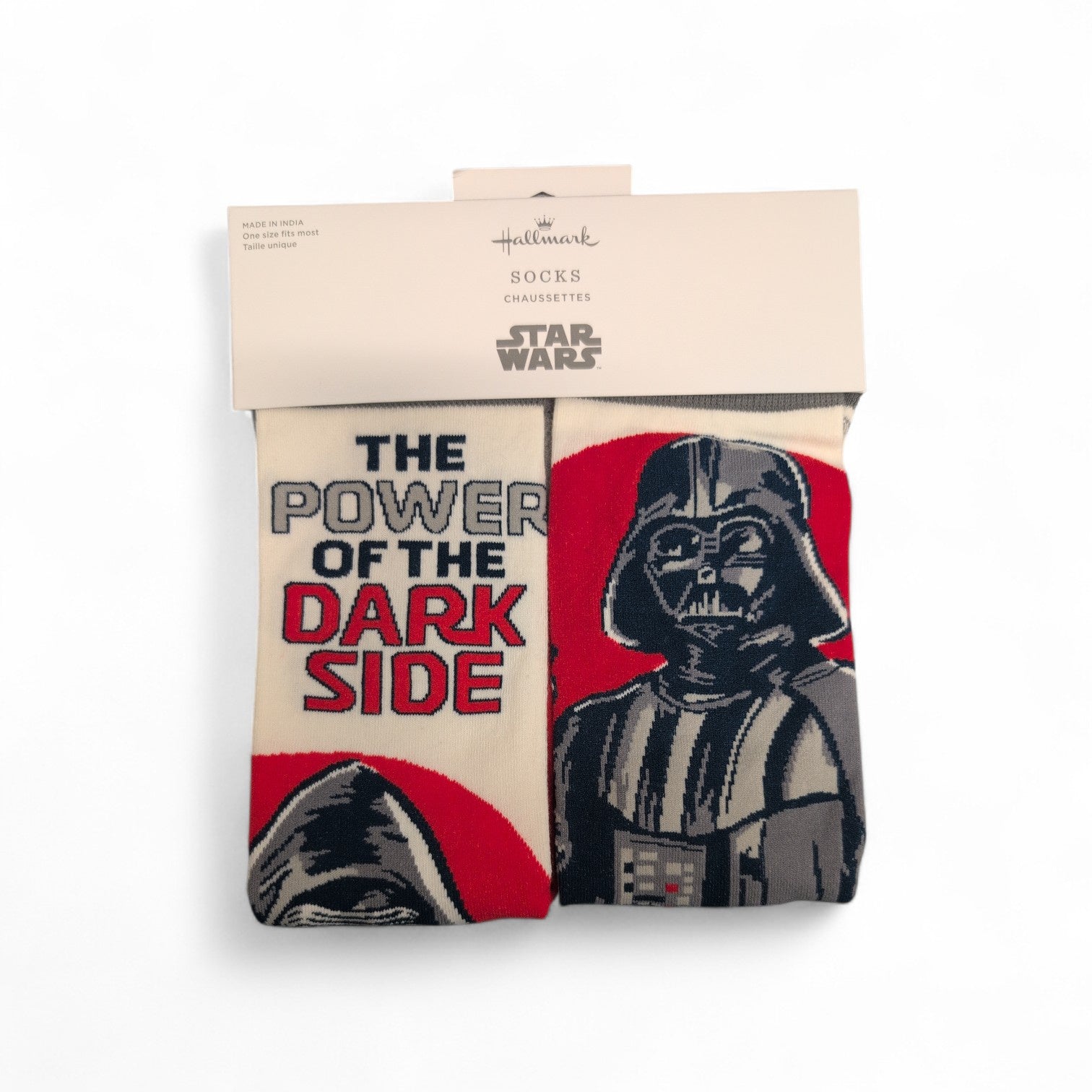 Hallmark Star wars Darth Vader Dark Side Sock
