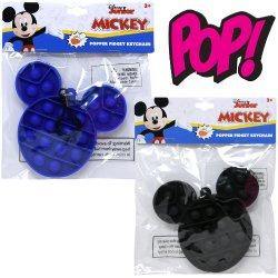 Mickey Head Shaped Fidget Keycahin